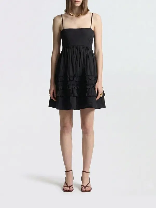 GANNI Mini Dress - Black