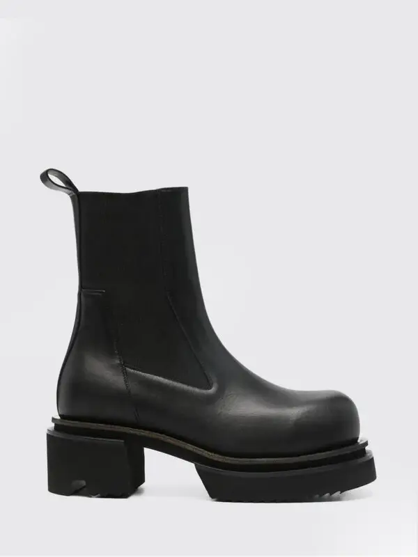 Rick Owens Chelsea Boots - Black