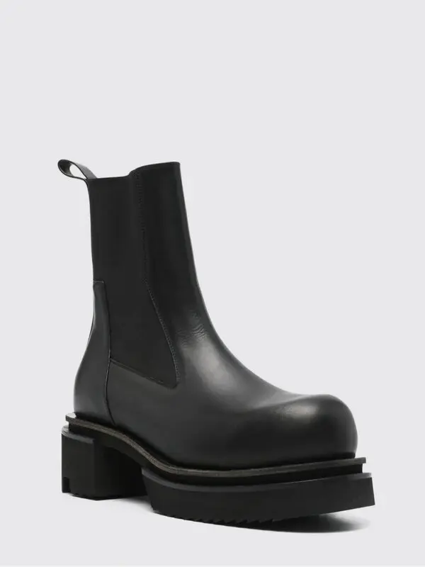 Rick Owens Chelsea Boots - Black