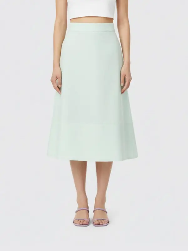JIL SANDER A-line Midi Skirt