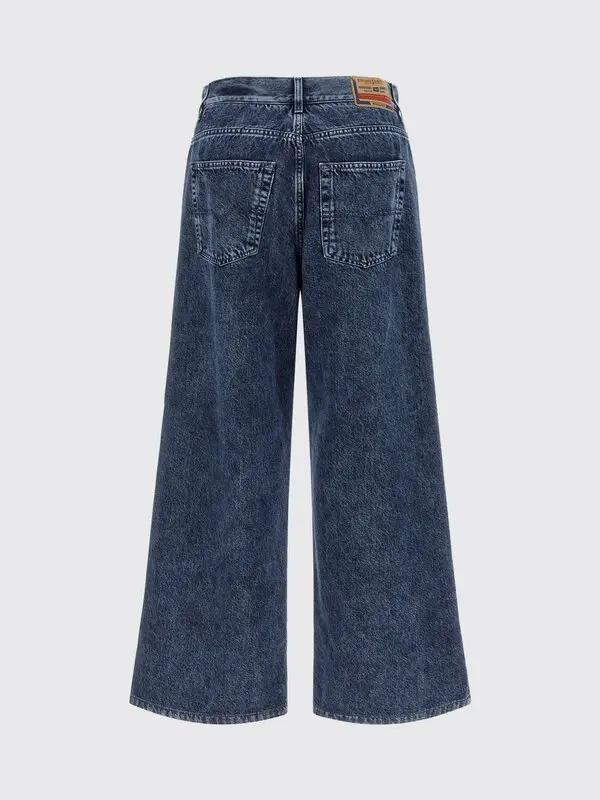 DIESEL® Wide-leg Jeans In Denim