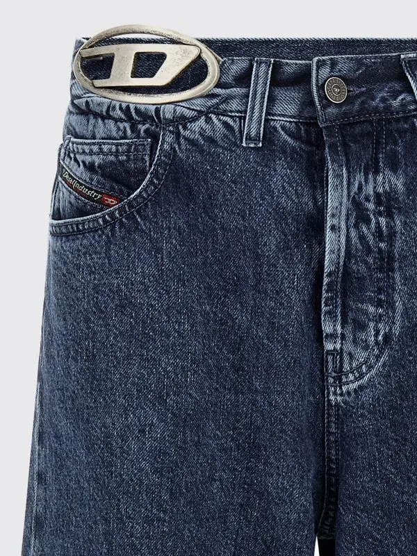 DIESEL® Wide-leg Jeans In Denim