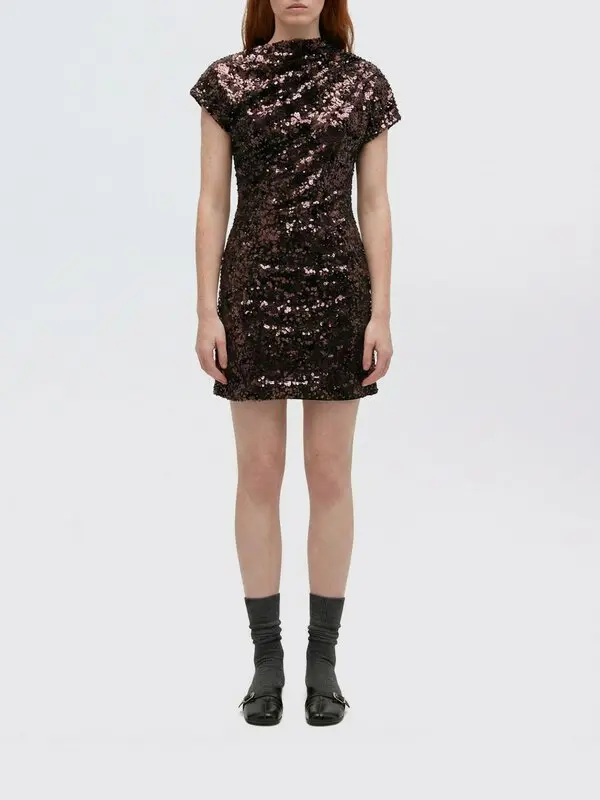 GANNI Sequined Mini Dress