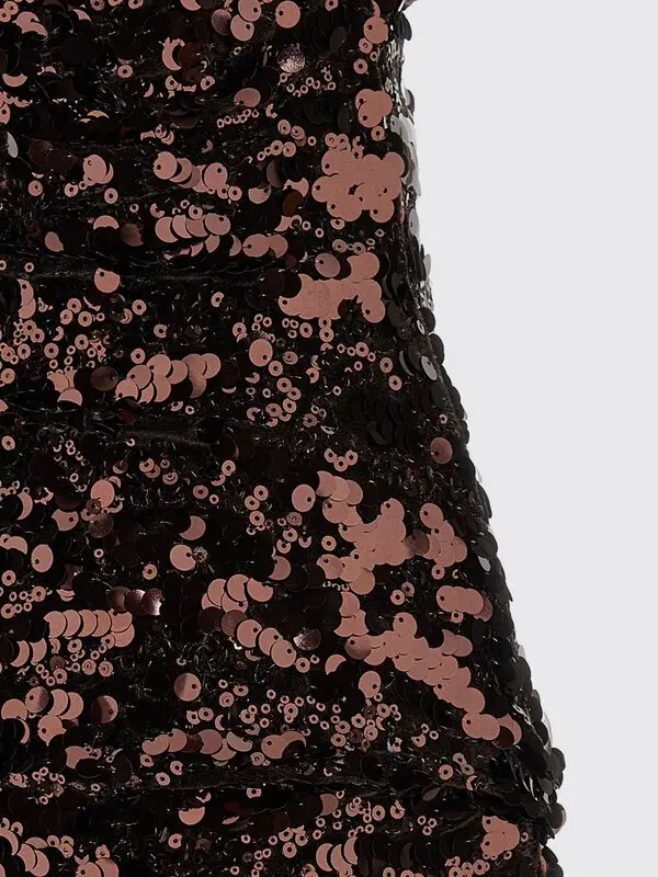 GANNI Sequin Sheath Mini Dress