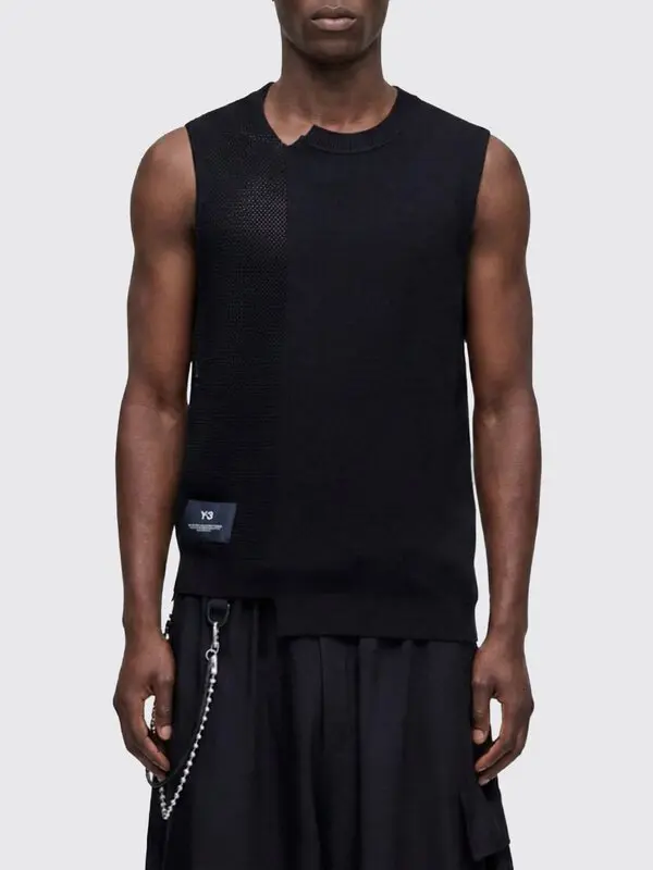 Y3 Knitted Vest - Black