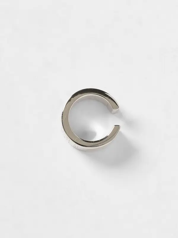 MAISON MARGIELA Numeric Brass Ear Cuff - Silver