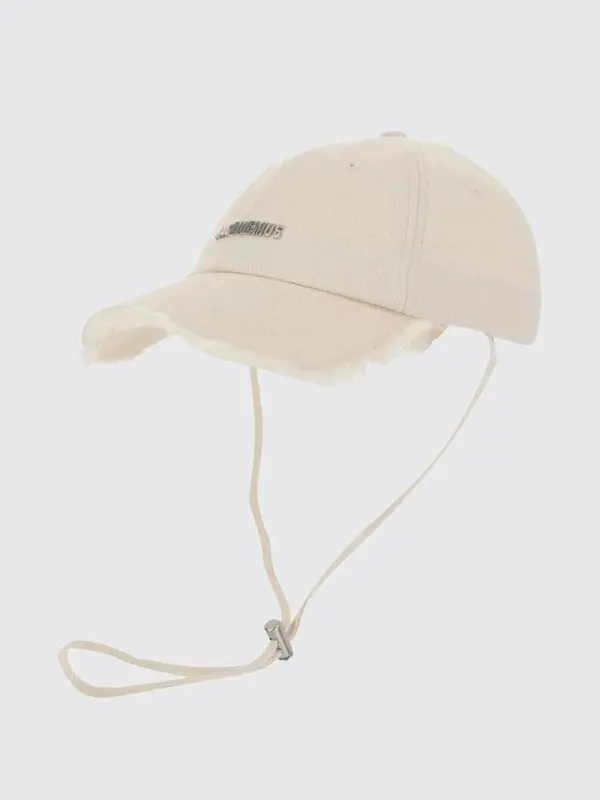 Jacquemus Artichaut Cotton Twill Cap - White