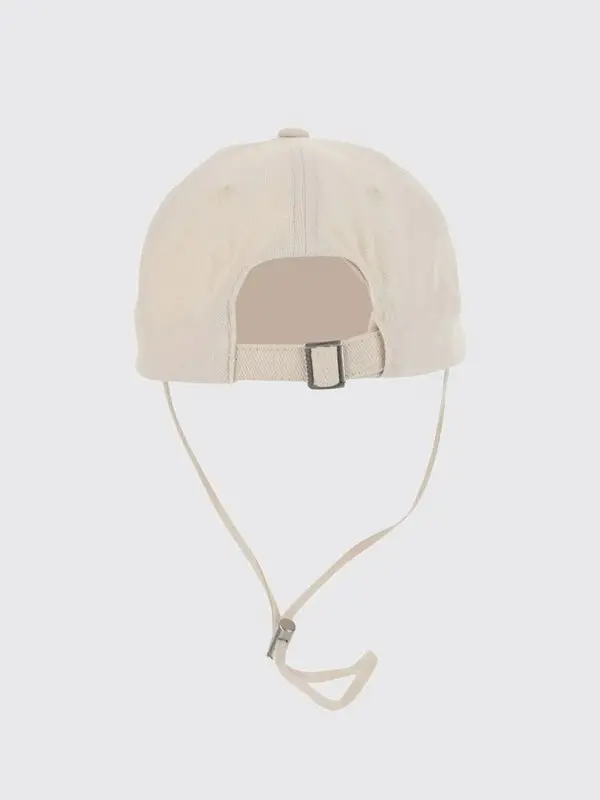 Jacquemus Artichaut Cotton Twill Cap - White