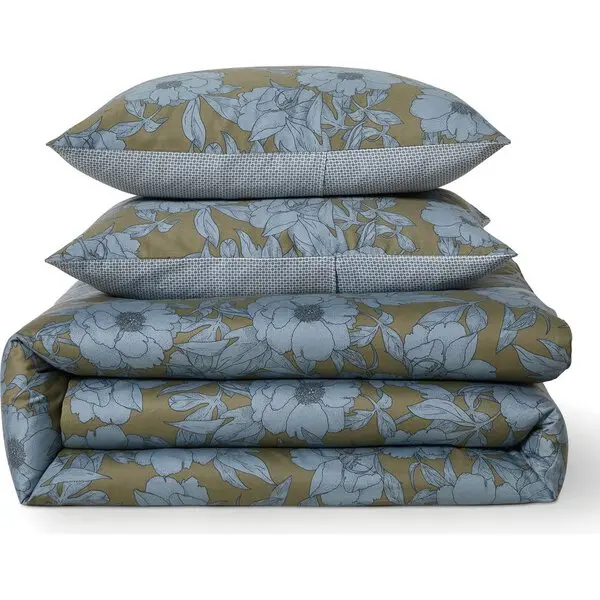 Ted Baker London Mood Floral Comforter & Pillow Shams Set - Blue