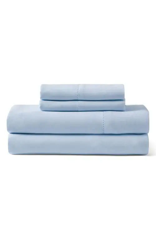 Ted Baker London Ladder Stitch 300 Thread Count Sheet Set - Blue Fog