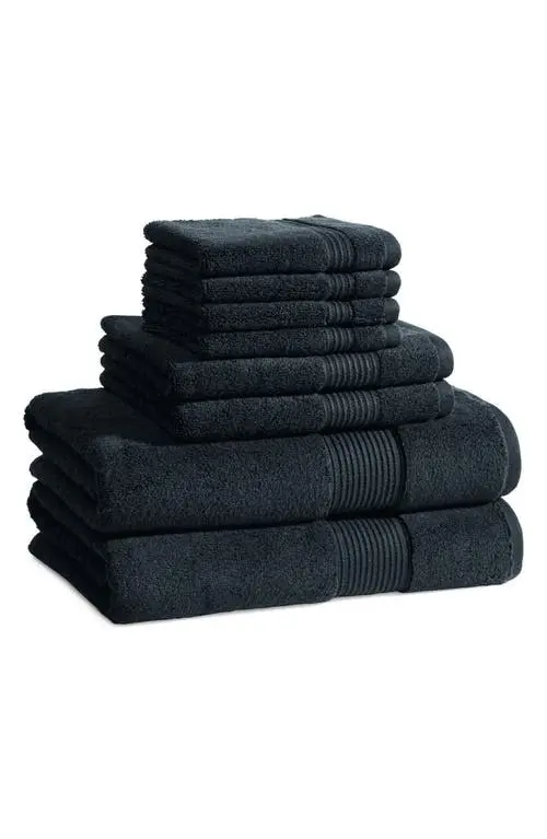 Ted Baker London 8-piece Bath Towel Set - Black