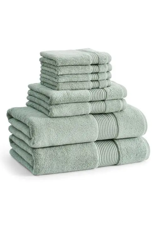 Ted Baker London 8-piece Bath Towel Set - Sage