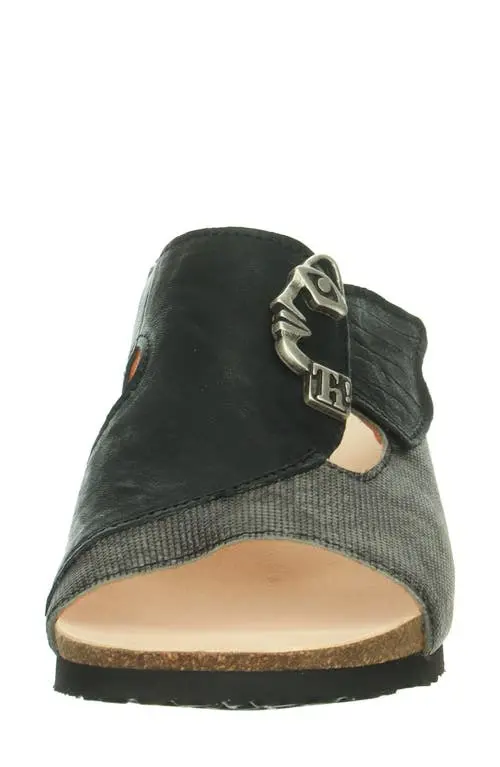 Think! Mizzi Sandal With Face - Black/kombi