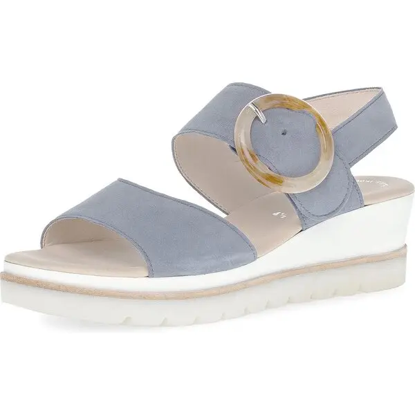 Gabor Wedge Sandal - Nautic