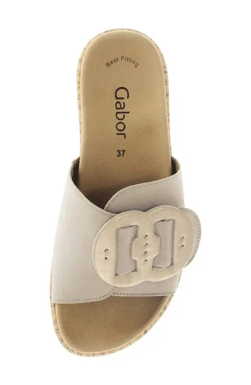 Gabor Platform Slide Sandal
