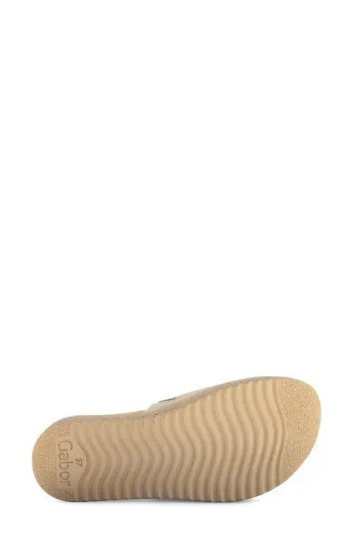 Gabor Platform Slide Sandal