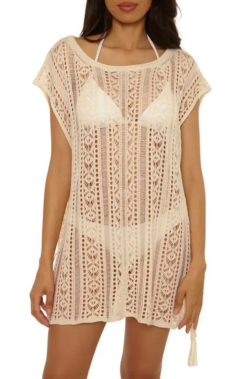 BECCA® By Rebecca Virtue Boho Bliss Sheer Cover-up Tunic - Natural
