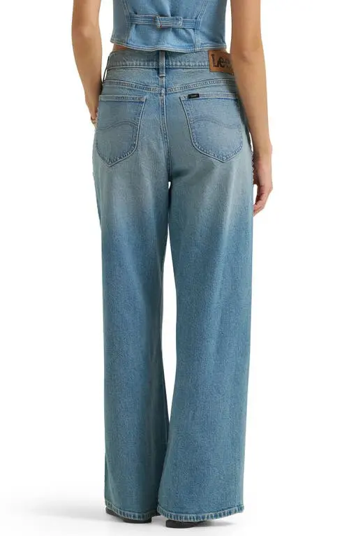 LEEM Lace Trim Slouch Jeans