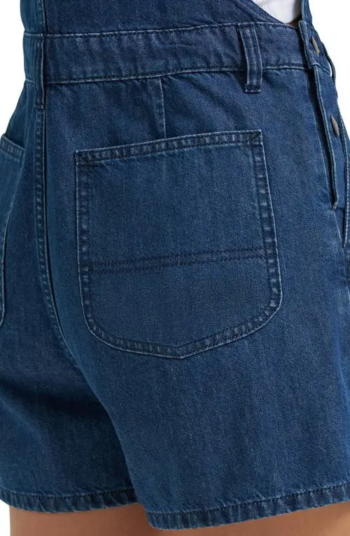 LEEM Nonstretch Denim Romper