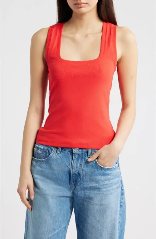 Rails Bobbie Rib Tank - Cherry