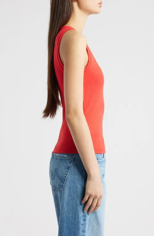 Rails Bobbie Rib Tank - Cherry