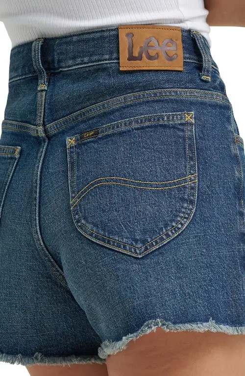 LEEM Denim Cutoff Shorts