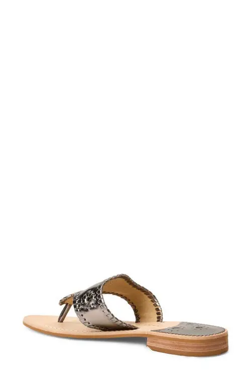 Jack Rogers Jacks Flat Sandal - Anthracite
