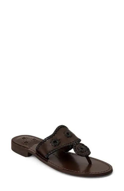 Jack Rogers Jacks Flat Sandal - Hot Fudge Multi