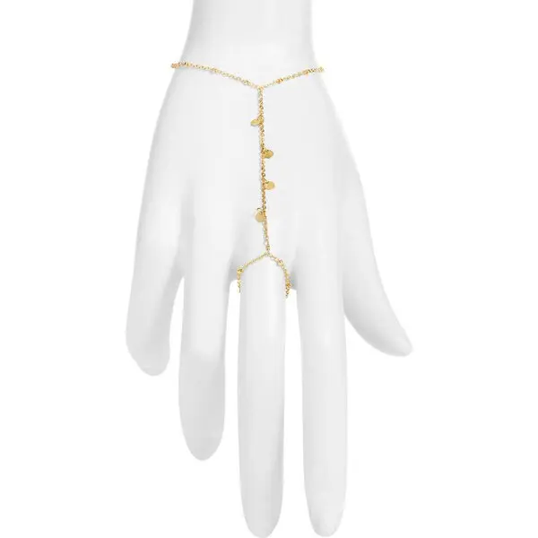 VIDAKUSH Disc Hand Chain - Gold