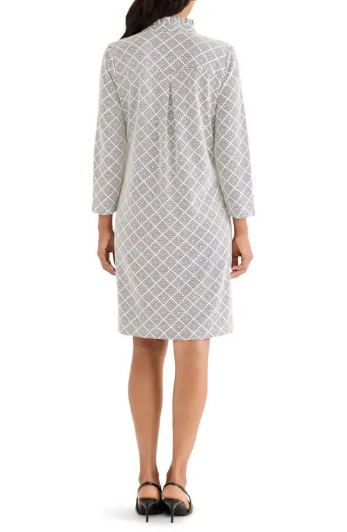 NIC+ZOE Diamond Etching Clementine Shift Dress