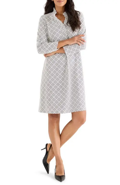 NIC+ZOE Diamond Etching Clementine Shift Dress
