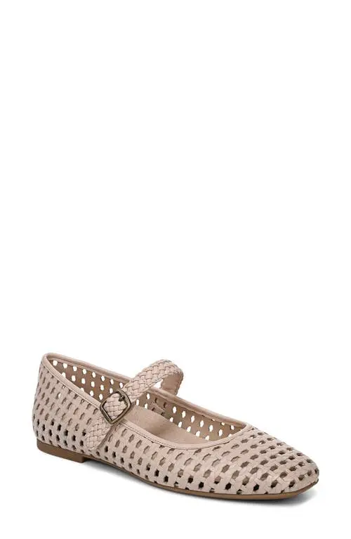 Vionic Alameda Woven Mary Jane Flat - Cameo Rose