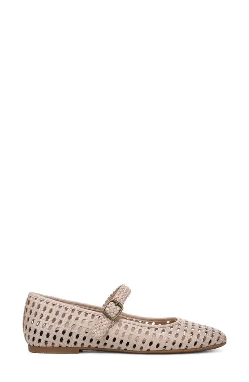 Vionic Alameda Woven Mary Jane Flat - Cameo Rose