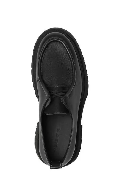 Manière De Voir Leather Lace-up Shoe - Black