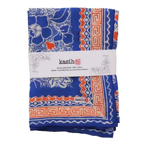 KASIH CO-OP Oversized Hand Dyed Batik Bandana