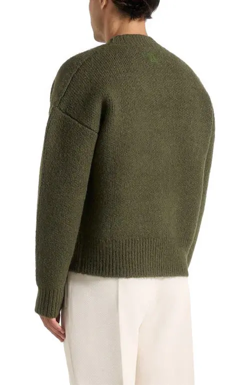 Manière De Voir V-neck Wool Knit Jumper