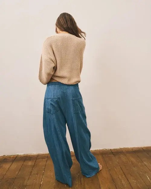 THE SIMPLE FOLK The Chambray Denim Trouser