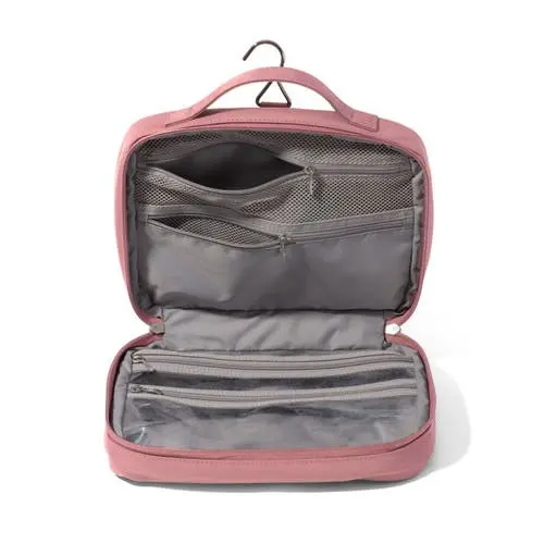 BAGGALLINI Lenox Toiletry Kit - Mauve Twill