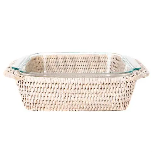 ARTIFACTS TRADING COMPANY™ Artifacts Rattan Square Baker Basket