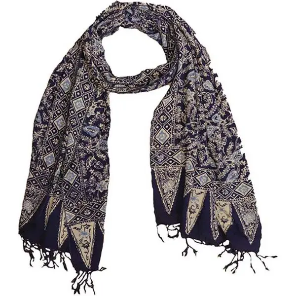 KASIH CO-OP Handmade Batik Scarf - Foliage
