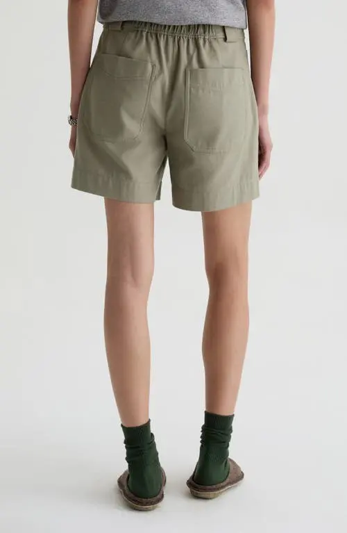 Ag Century Stretch Cotton Shorts