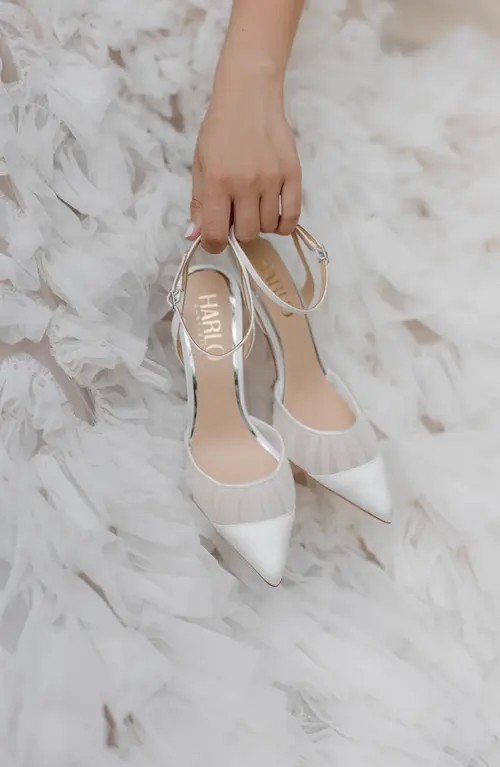 HARLO Chantelle Tulle Bridal Stiletto