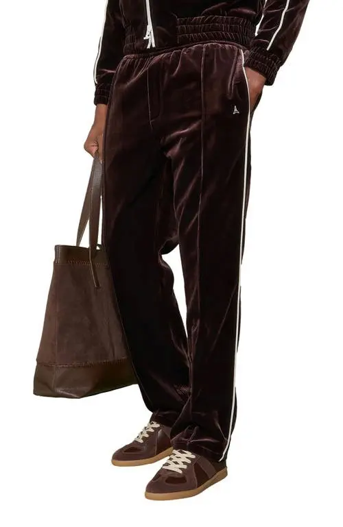 Manière De Voir Eiffel Velour Track Pants