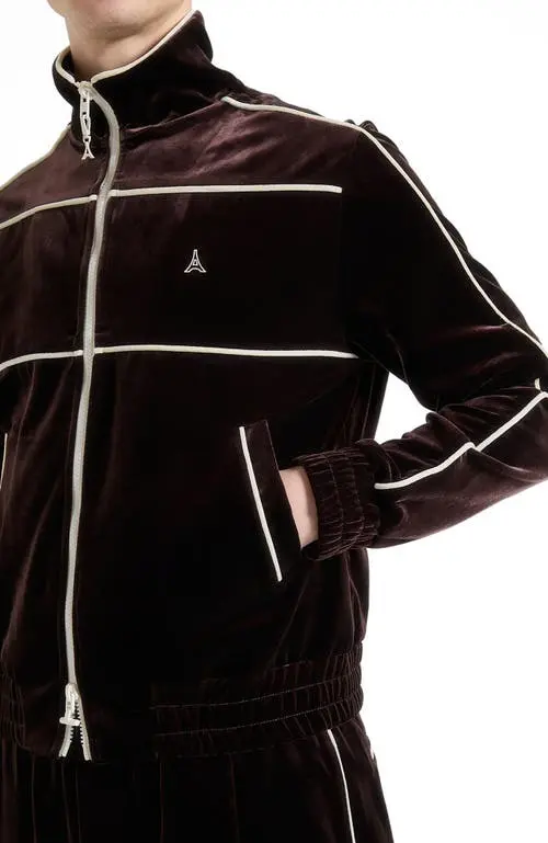Manière De Voir Eiffel Velour Track Jacket