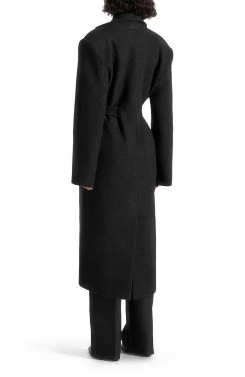 Manière De Voir Wool Longline Belted Coat