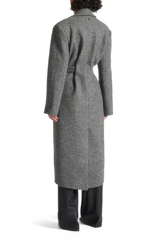 Manière De Voir Wool Longline Belted Coat
