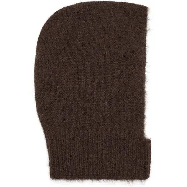 Mango Knit Balaclava - Chocolate