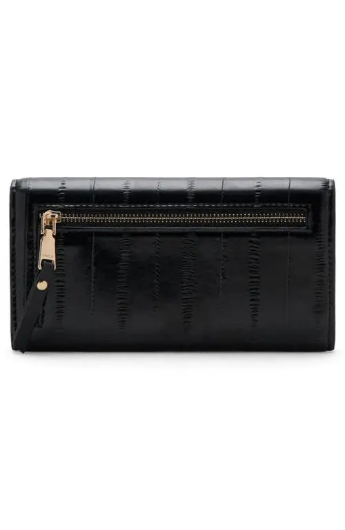 Mango Textured Flap Clutch