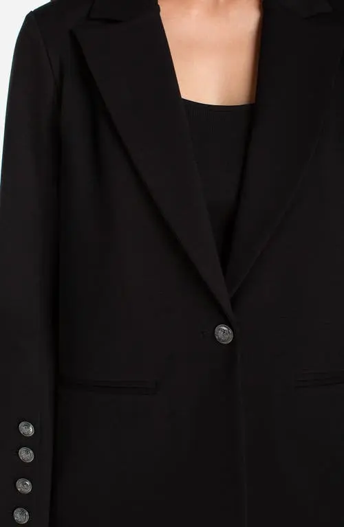 LIVERPOOL Button Sleeve Blazer