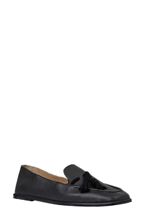 Andre Assous Pandora Tassel Loafer - Black